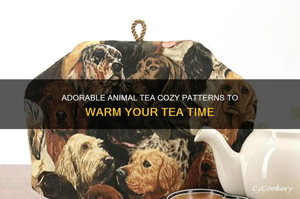 Adorable Animal Tea Cozy Patterns To Warm Your Tea Time | CyCookery