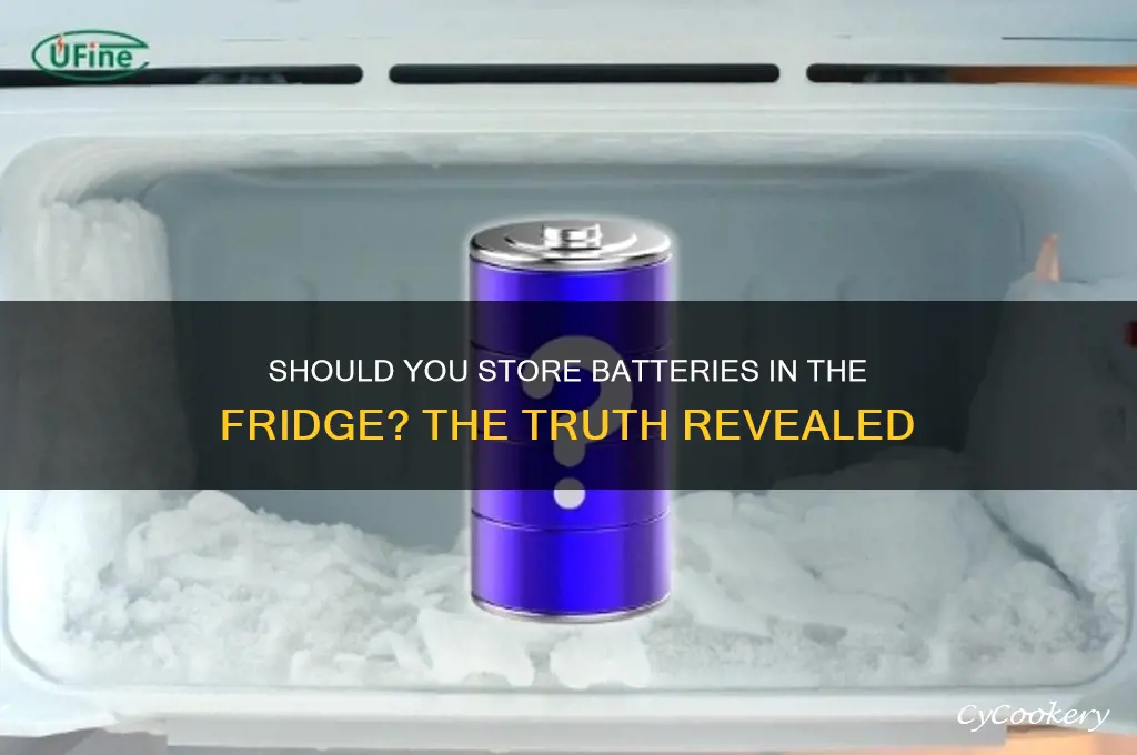 Should You Store Batteries In The Fridge? The Truth Revealed | CyCookery