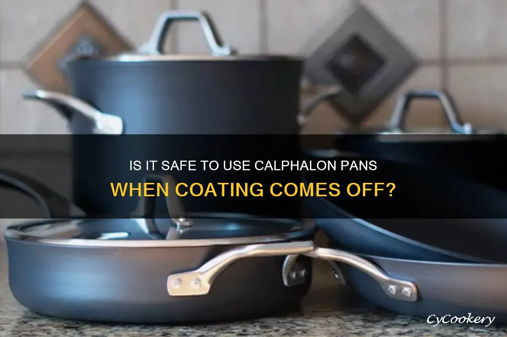 Is It Safe To Use Calphalon Pans When Coating Comes Off? | CyCookery