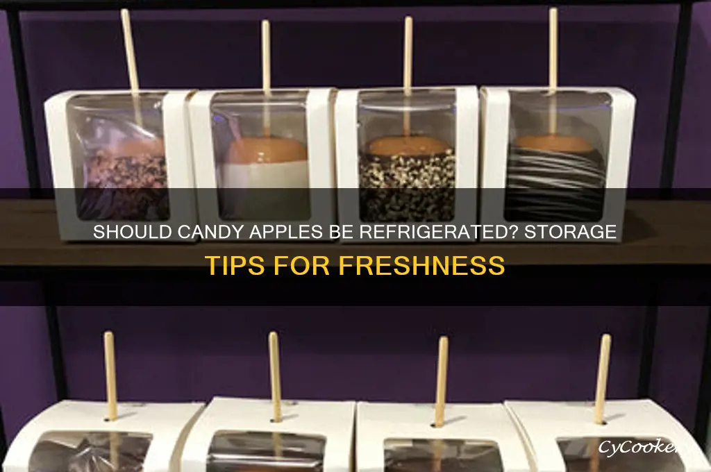 Should Candy Apples Be Refrigerated? Storage Tips For Freshness | CyCookery