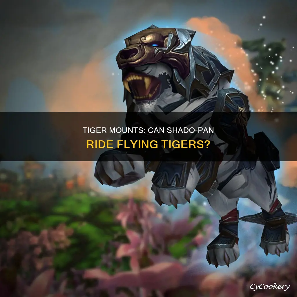 Tiger Mounts: Can Shado-Pan Ride Flying Tigers? | CyCookery
