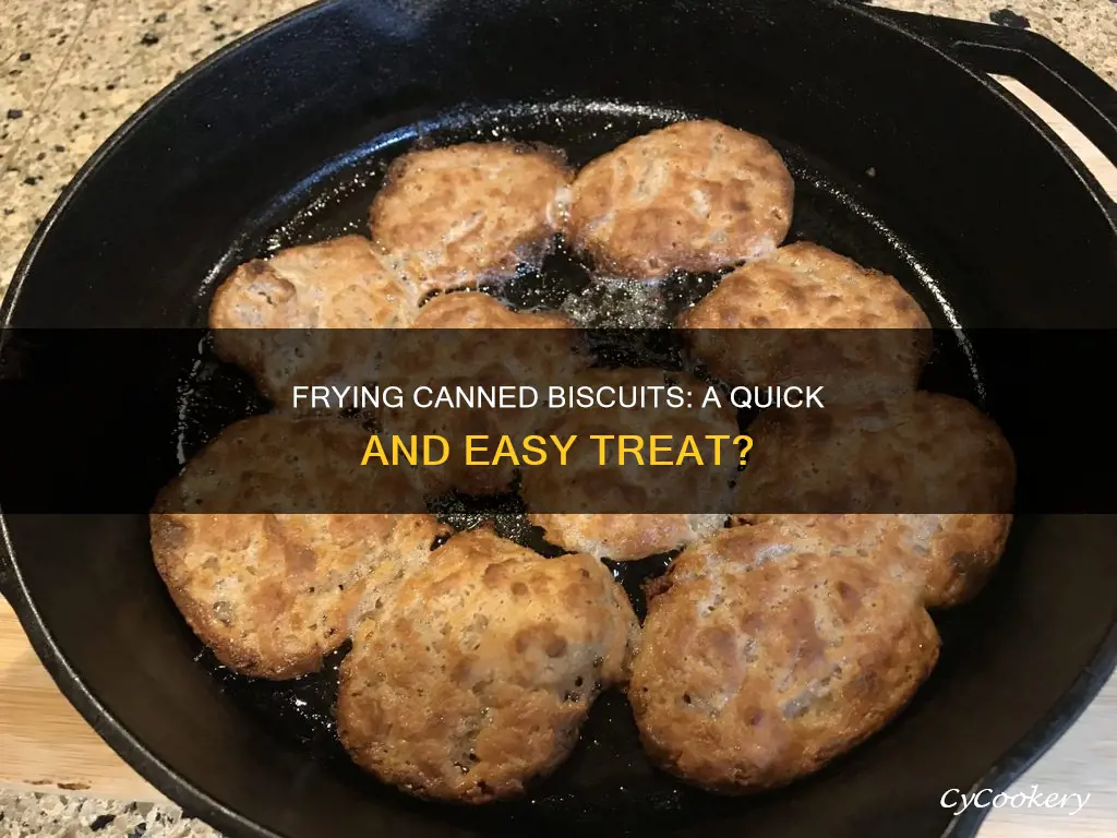 Frying Canned Biscuits: A Quick And Easy Treat? | CyCookery