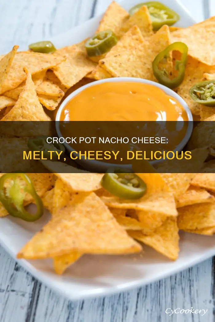 Crock Pot Nacho Cheese: Melty, Cheesy, Delicious | CyCookery