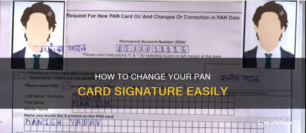 How To Change Your Pan Card Signature Easily | CyCookery