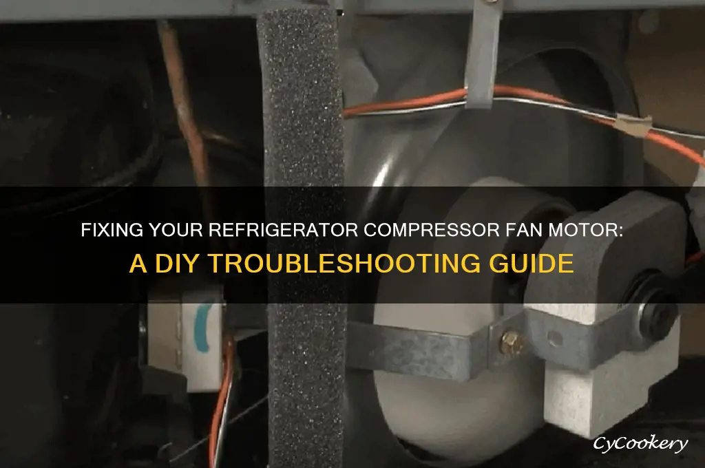Fixing Your Refrigerator Compressor Fan Motor: A Diy Troubleshooting ...