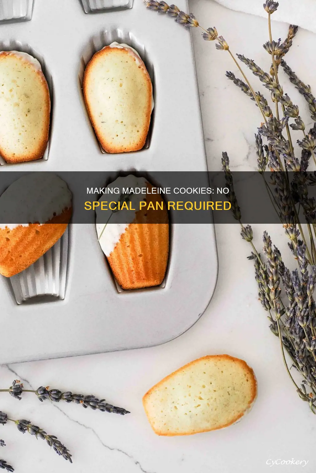 Making Madeleine Cookies: No Special Pan Required | CyCookery