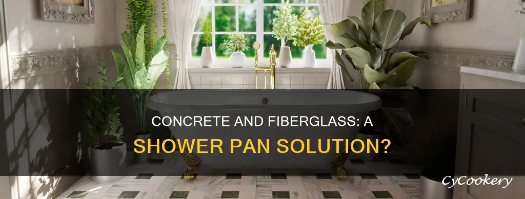 Concrete And Fiberglass: A Shower Pan Solution? | CyCookery