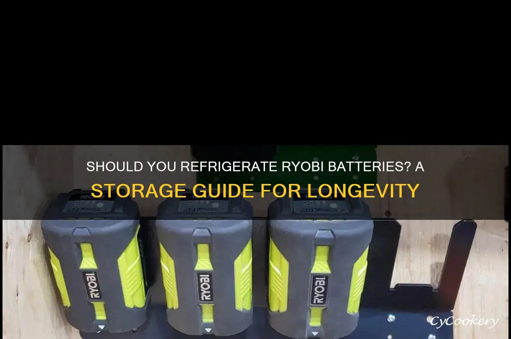 Should You Refrigerate Ryobi Batteries? A Storage Guide For Longevity ...