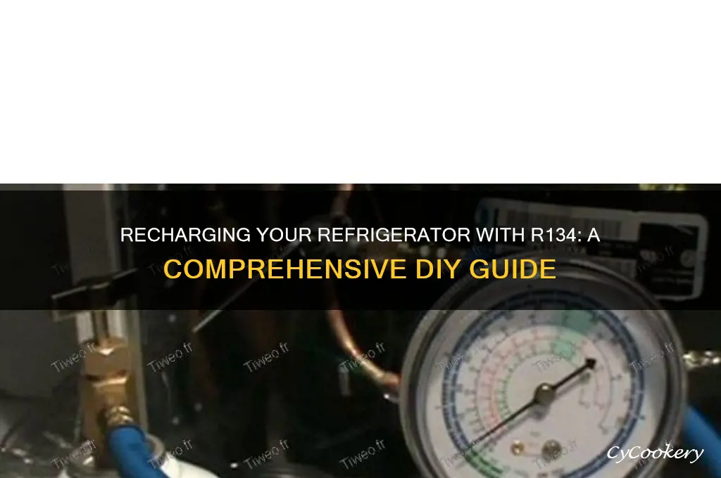 Recharging Your Refrigerator With R134: A Comprehensive Diy Guide ...