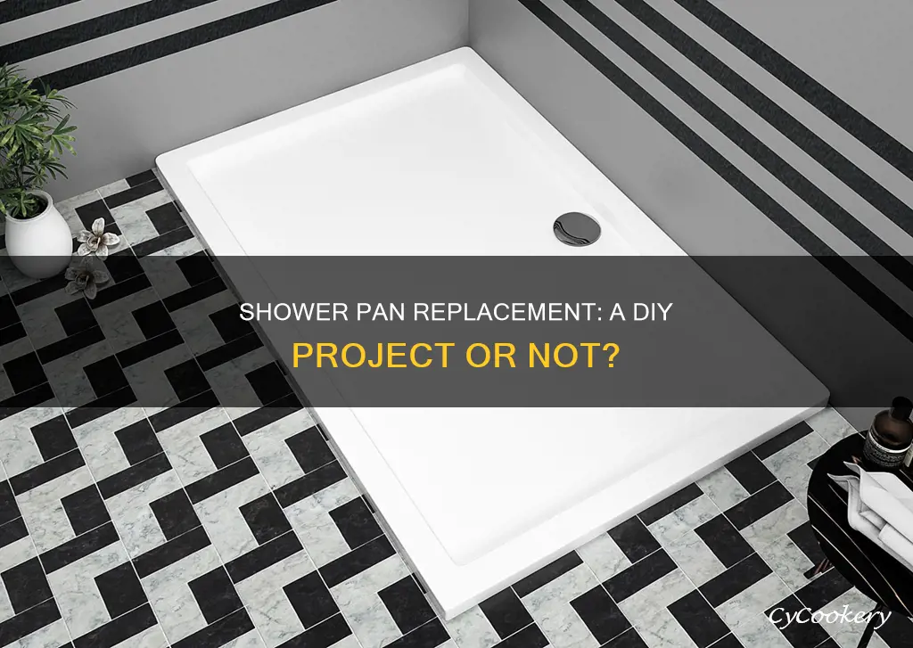 Shower Pan Replacement: A Diy Project Or Not? | CyCookery