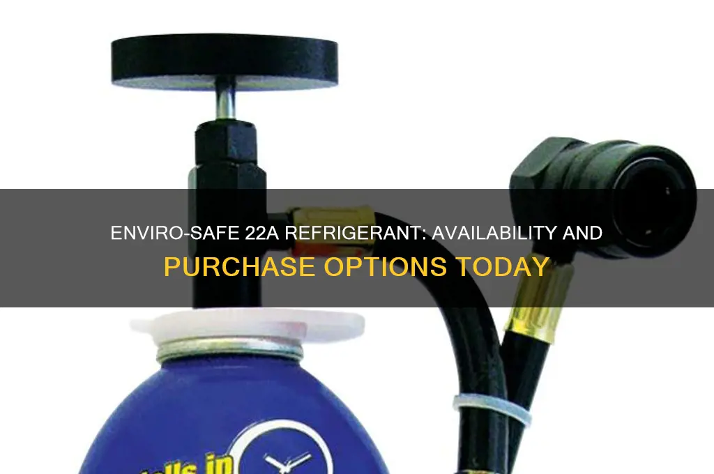 Enviro-Safe 22A Refrigerant: Availability And Purchase Options Today ...