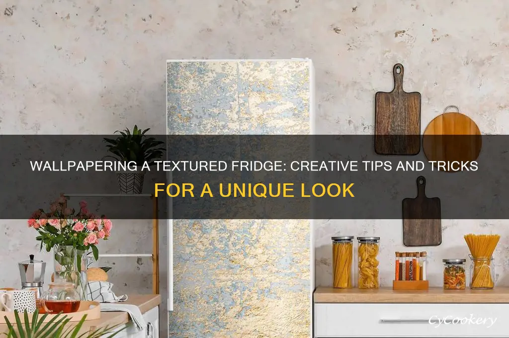 Wallpapering A Textured Fridge: Creative Tips And Tricks For A Unique ...