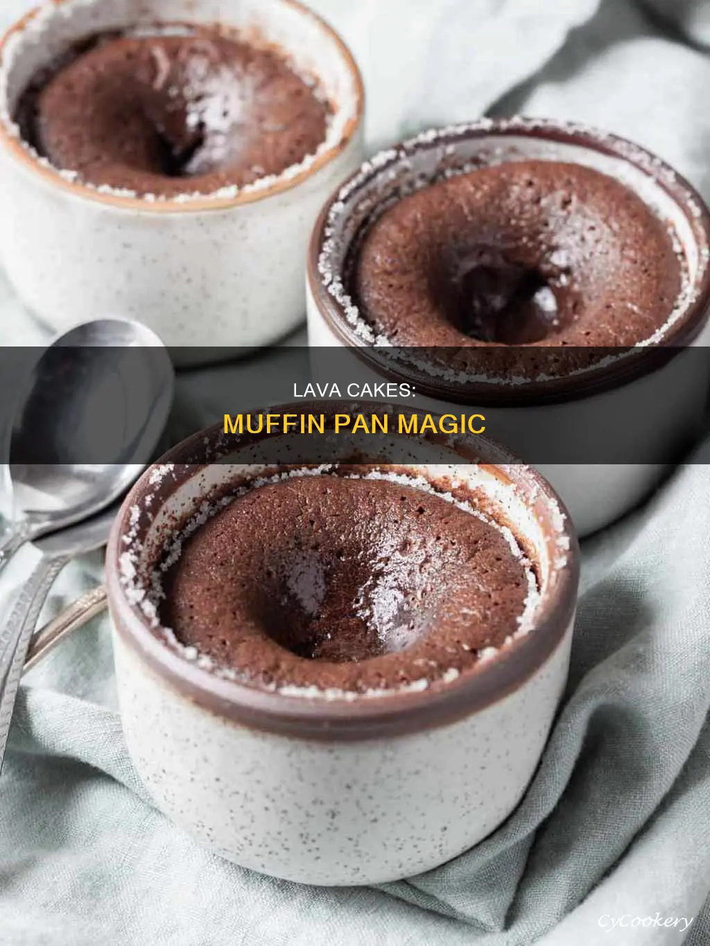 Lava Cakes: Muffin Pan Magic | CyCookery
