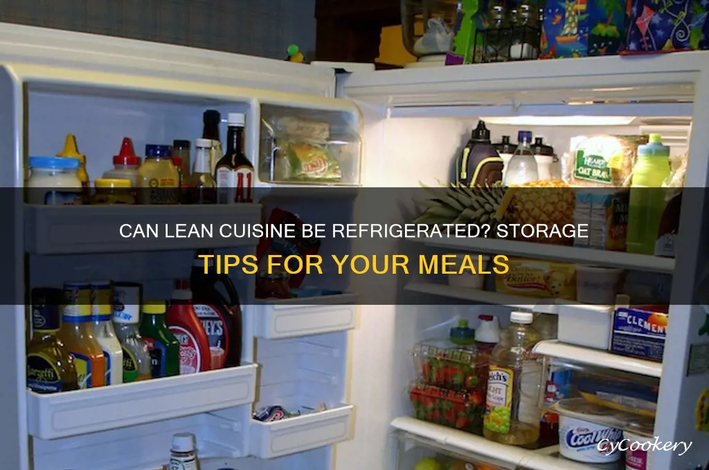 Can Lean Cuisine Be Refrigerated? Storage Tips For Your Meals | CyCookery