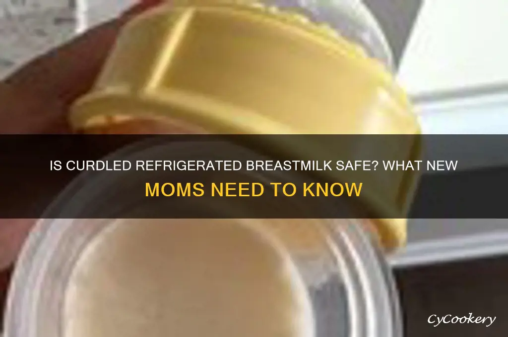 Is Curdled Refrigerated Breastmilk Safe? What New Moms Need To Know ...