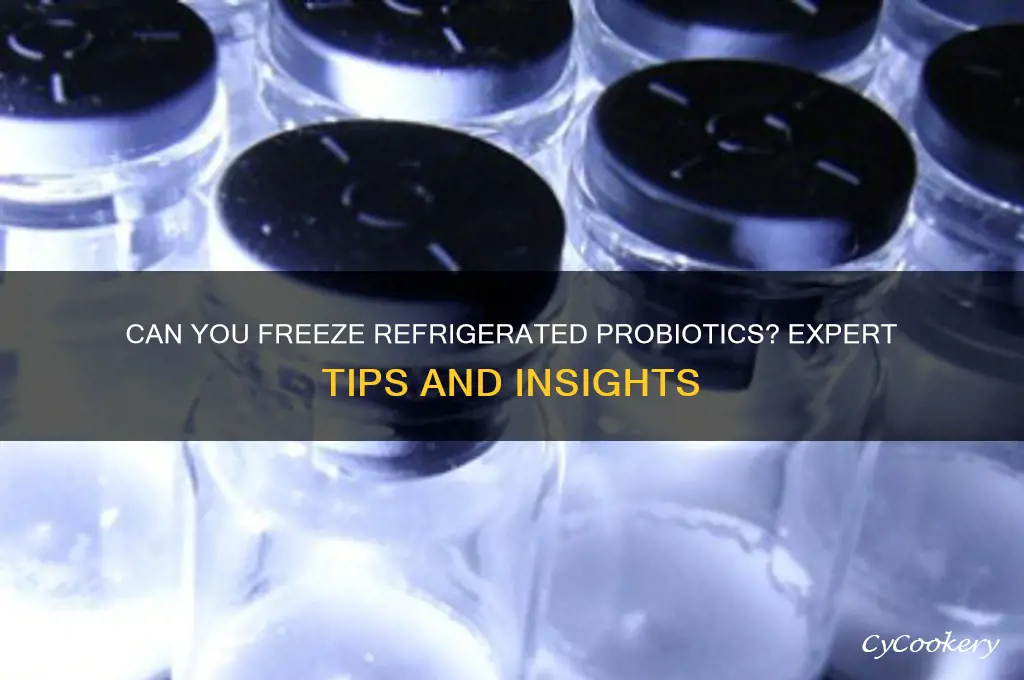 Can You Freeze Refrigerated Probiotics? Expert Tips And Insights ...