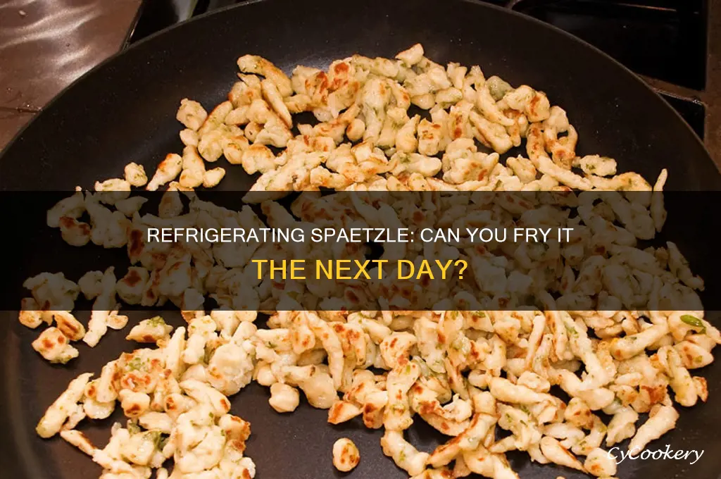 Refrigerating Spaetzle: Can You Fry It The Next Day? | CyCookery
