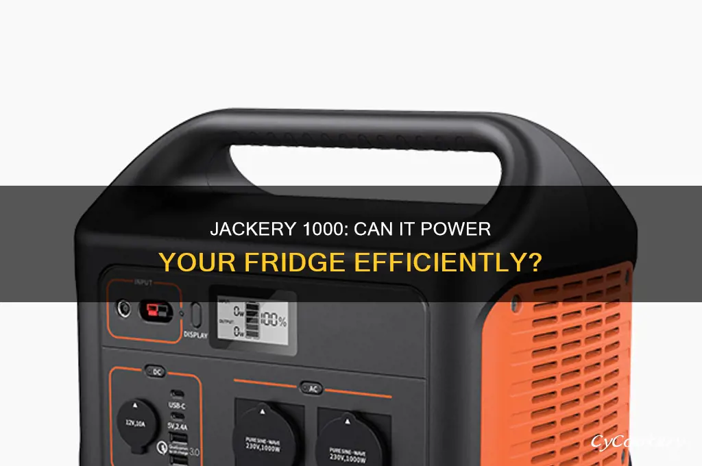 Jackery 1000: Can It Power Your Fridge Efficiently? | CyCookery