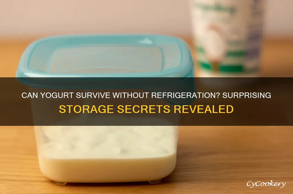 Can Yogurt Survive Without Refrigeration? Surprising Storage Secrets ...