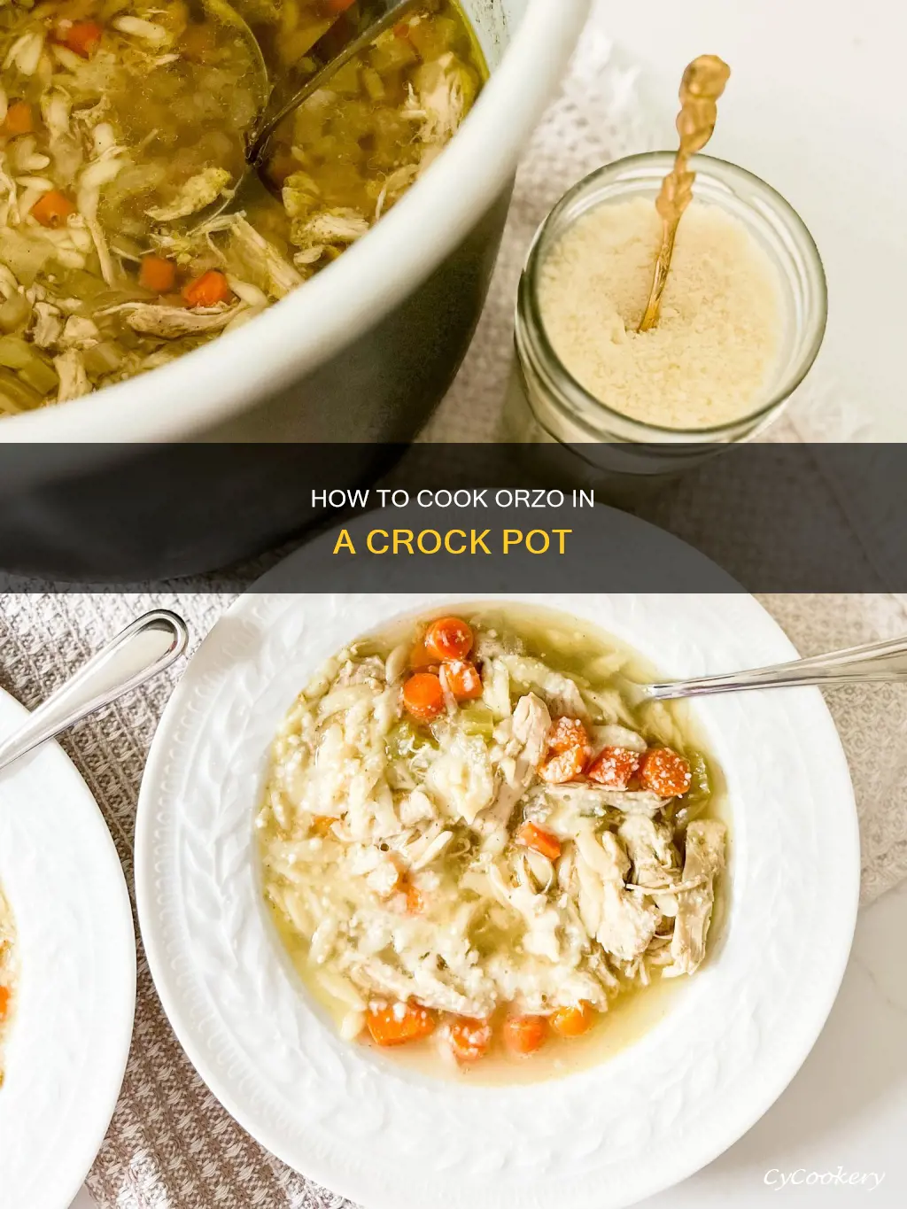 How To Cook Orzo In A Crock Pot | CyCookery