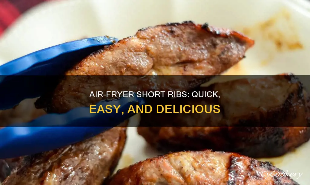 Air-Fryer Short Ribs: Quick, Easy, And Delicious | CyCookery