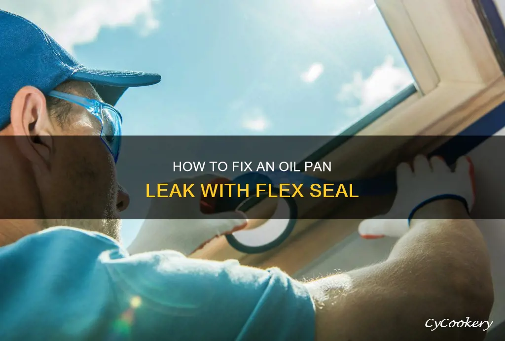 How To Fix An Oil Pan Leak With Flex Seal | CyCookery