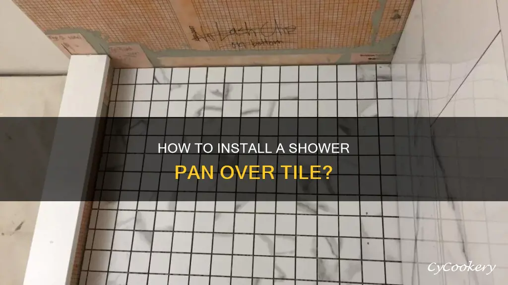 How To Install A Shower Pan Over Tile? | CyCookery