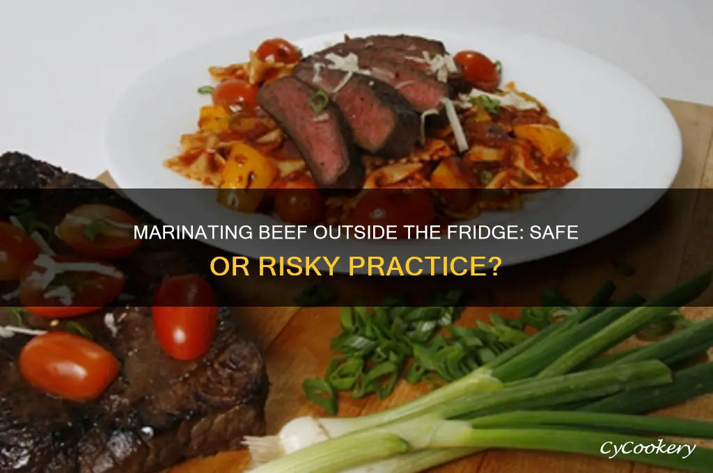 Marinating Beef Outside The Fridge: Safe Or Risky Practice? | CyCookery