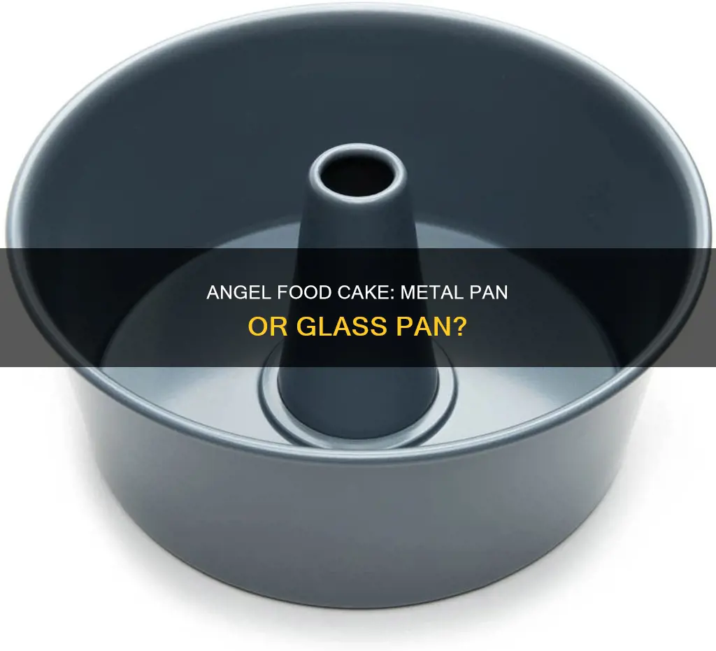 Angel Food Cake: Metal Pan Or Glass Pan? | CyCookery