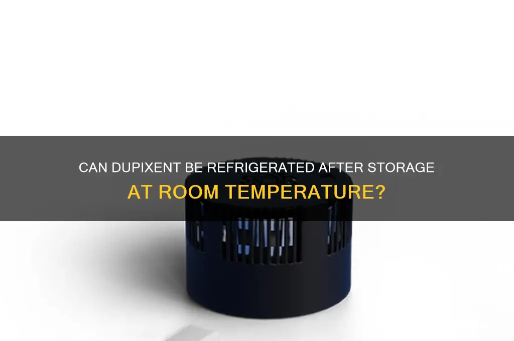 Can You Put Dupixent Back In The Fridge