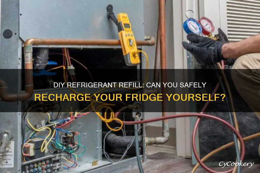 Diy Refrigerant Refill: Can You Safely Recharge Your Fridge Yourself ...