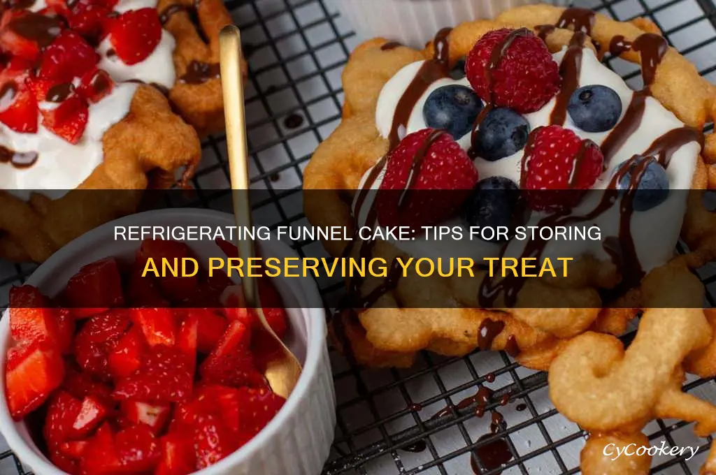 Refrigerating Funnel Cake: Tips For Storing And Preserving Your Treat ...