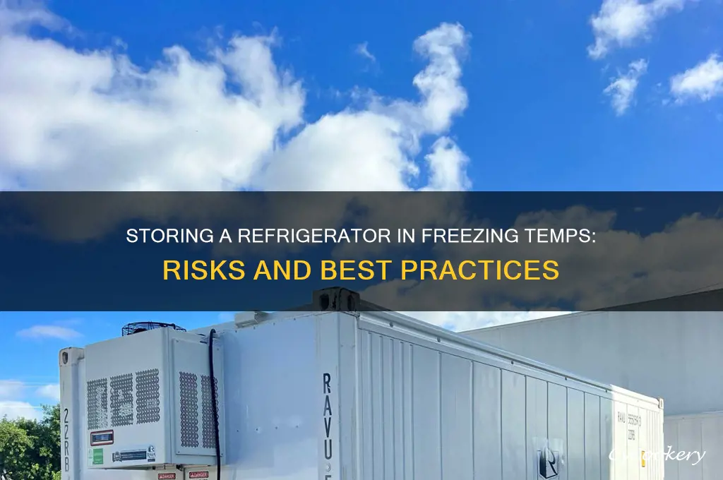 Storing A Refrigerator In Freezing Temps: Risks And Best Practices ...