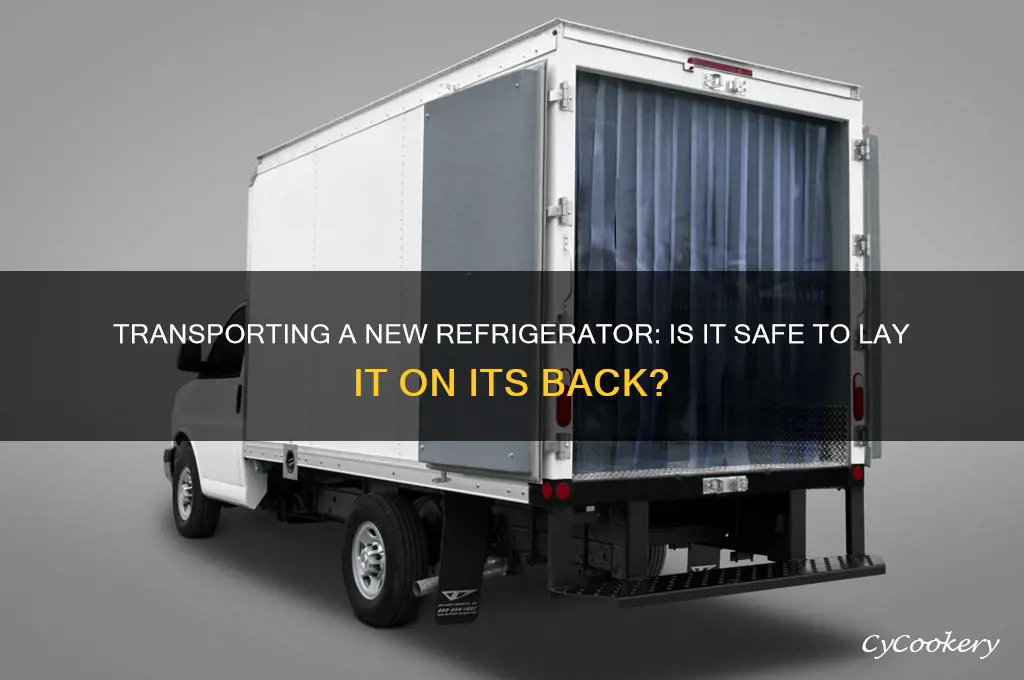 Transporting A New Refrigerator: Is It Safe To Lay It On Its Back ...
