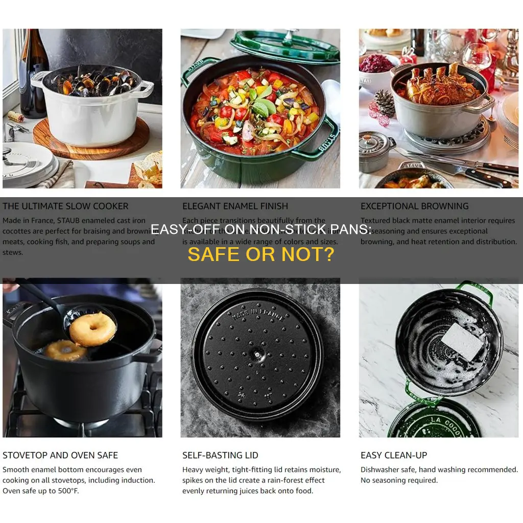 Easy-Off On Non-Stick Pans: Safe Or Not? | CyCookery