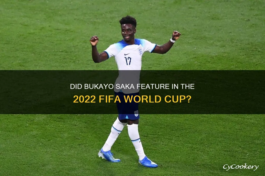 Did Bukayo Saka Feature In The 2022 Fifa World Cup? | CyCookery