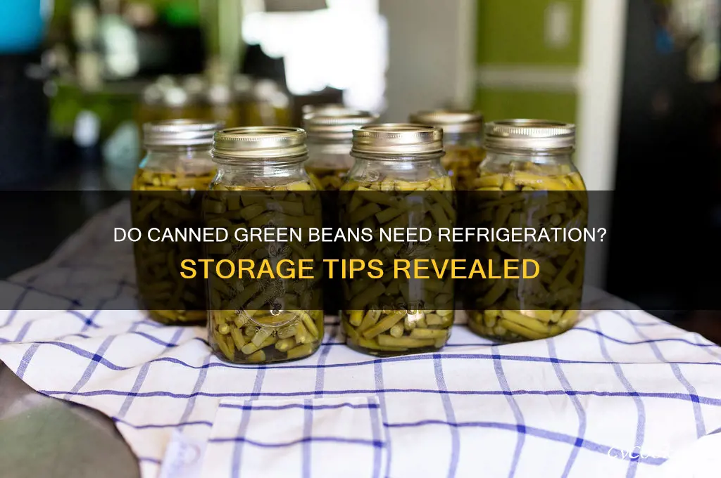 Do Canned Green Beans Need Refrigeration? Storage Tips Revealed | CyCookery
