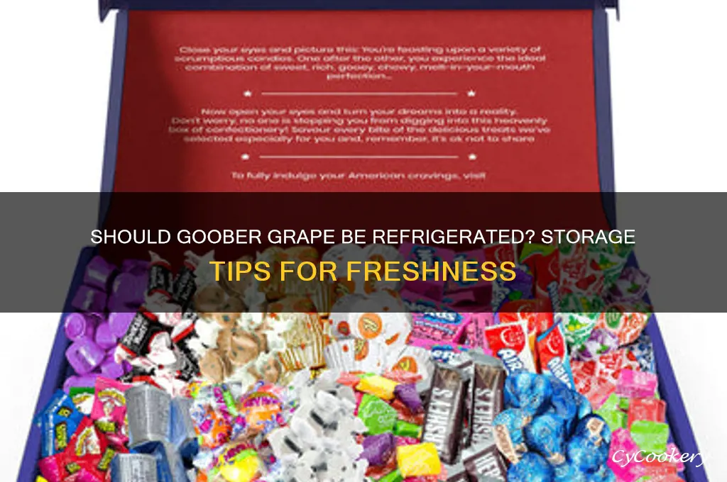 Should Goober Grape Be Refrigerated? Storage Tips For Freshness | CyCookery