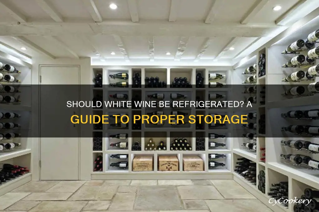 Should White Wine Be Refrigerated? A Guide To Proper Storage | CyCookery
