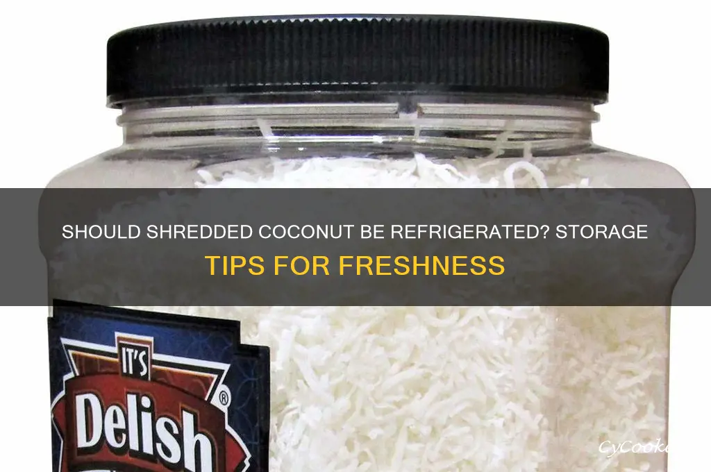 Should Shredded Coconut Be Refrigerated? Storage Tips For Freshness ...