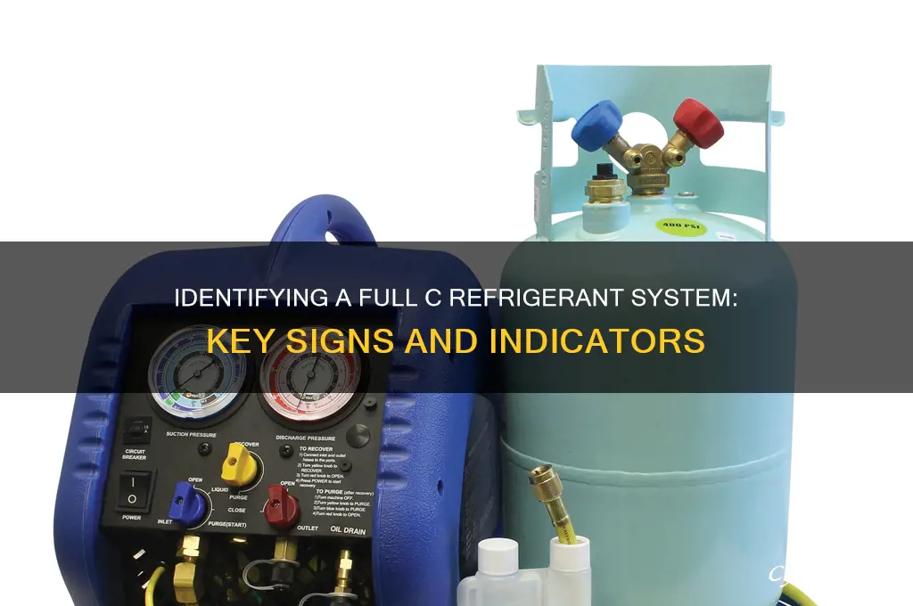Identifying A Full C Refrigerant System: Key Signs And Indicators ...