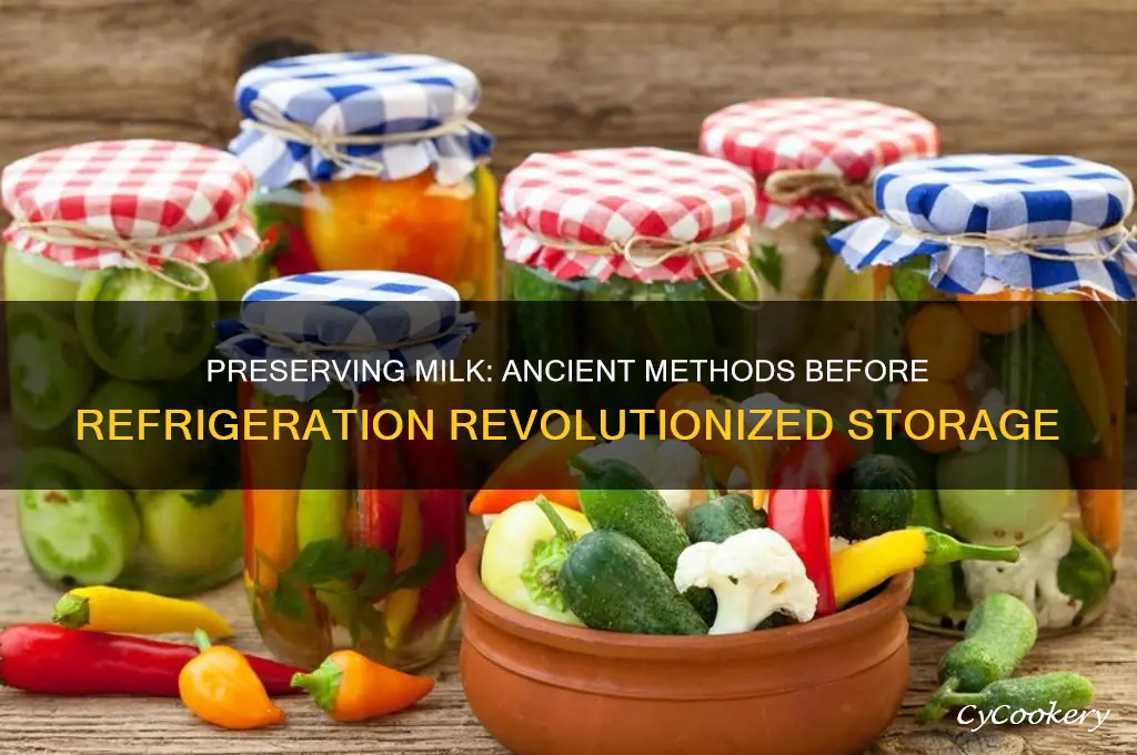 Preserving Milk: Ancient Methods Before Refrigeration Revolutionized ...