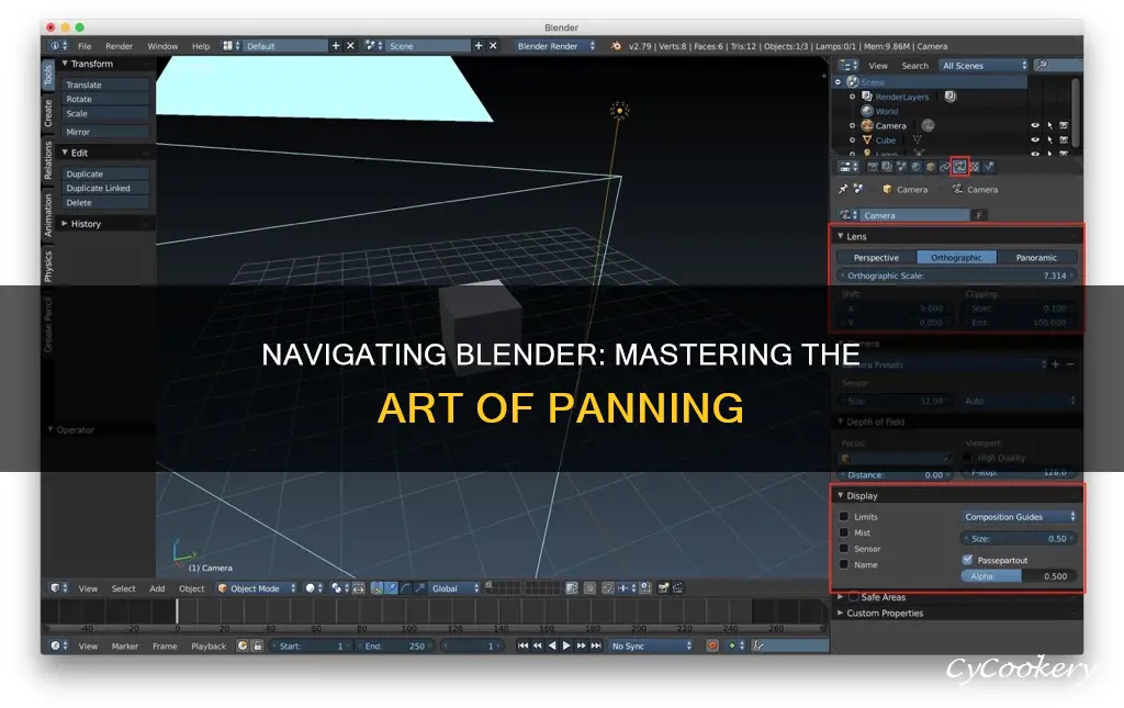 Navigating Blender: Mastering The Art Of Panning | CyCookery