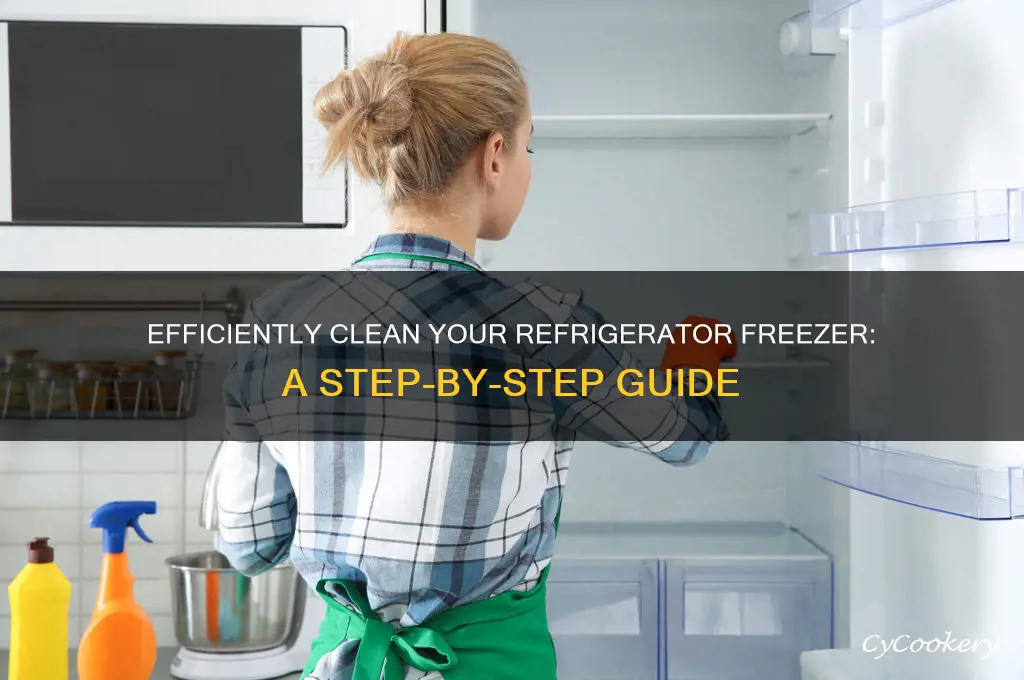 Efficiently Clean Your Refrigerator Freezer: A Step-By-Step Guide ...