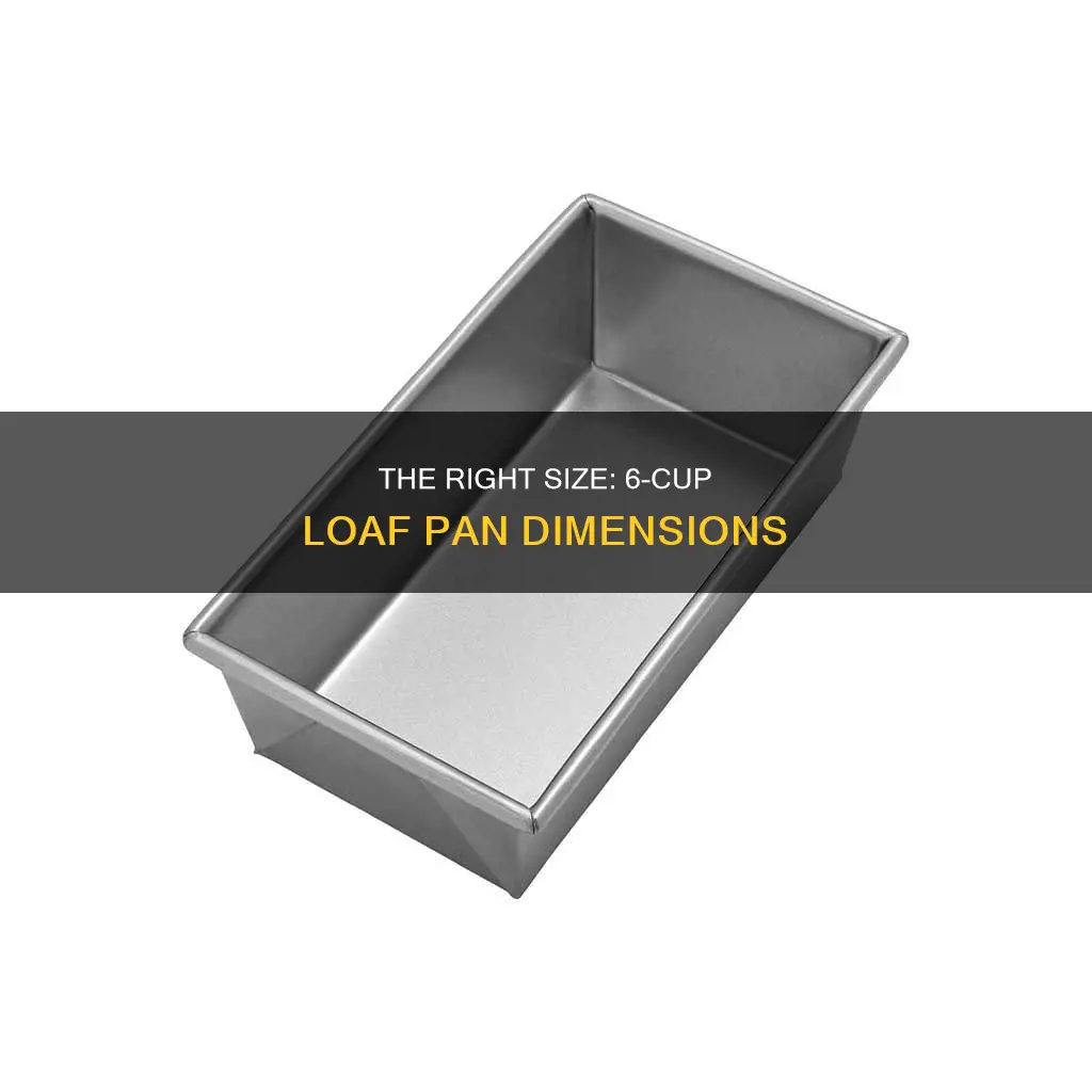 The Right Size: 6-Cup Loaf Pan Dimensions | CyCookery