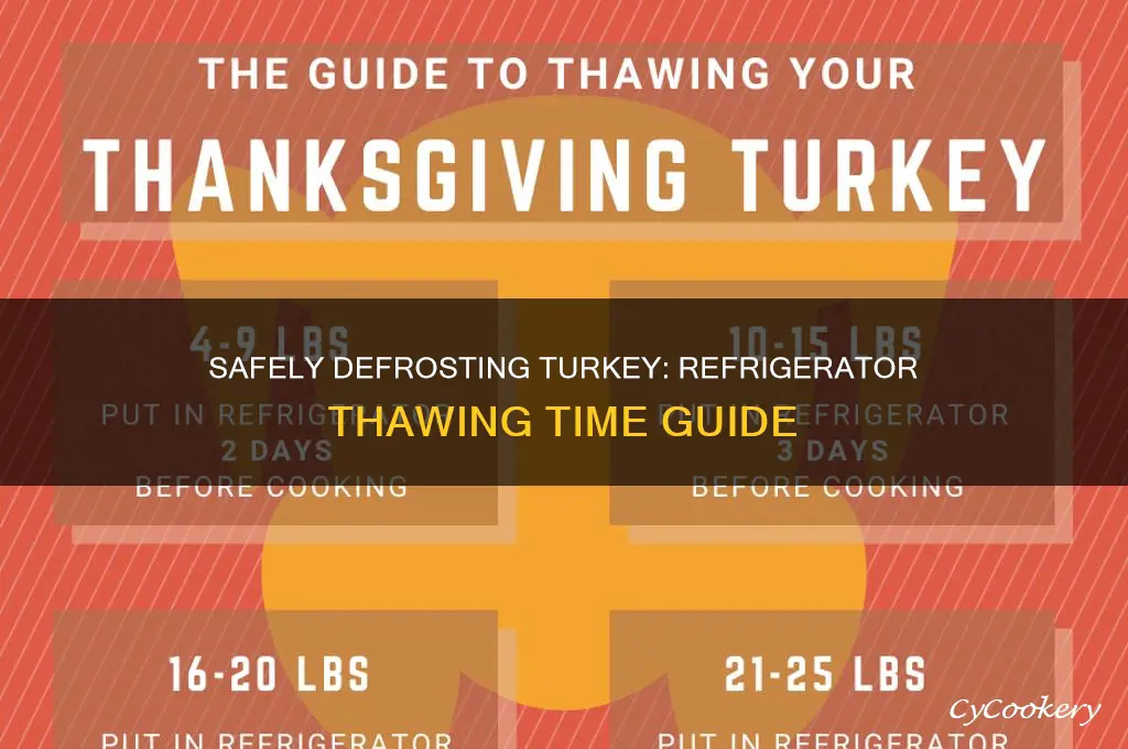 Safely Defrosting Turkey: Refrigerator Thawing Time Guide | CyCookery