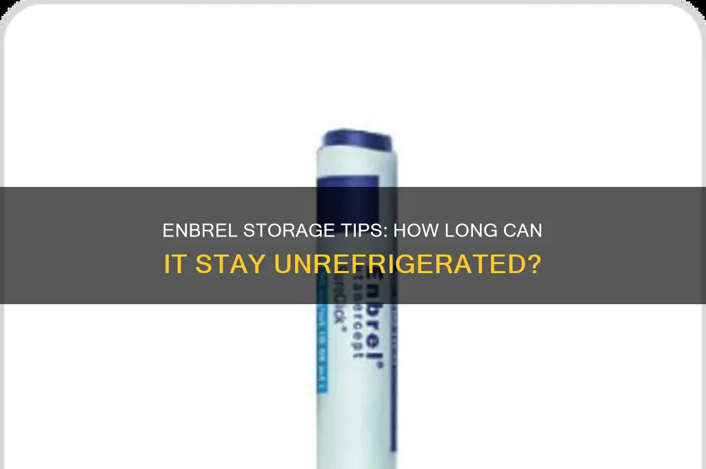 Enbrel Storage Tips: How Long Can It Stay Unrefrigerated? | CyCookery