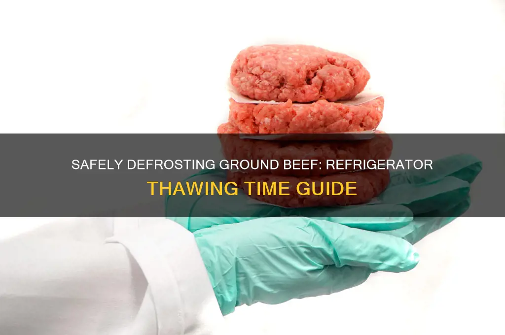 Safely Defrosting Ground Beef: Refrigerator Thawing Time Guide | CyCookery