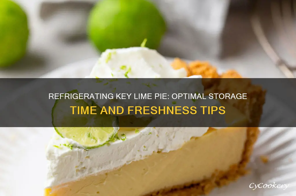 Refrigerating Key Lime Pie: Optimal Storage Time And Freshness Tips ...