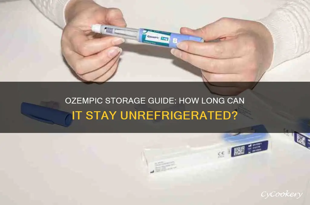 How Long Can Ozempic Be Left Unrefrigerated